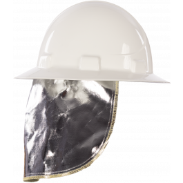 Aluminised Neck Flap for Foundry Safety Helmet | Elliotts Australia